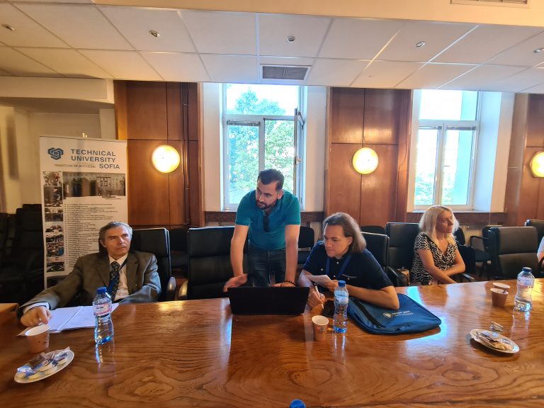 The doctoral student Krisel Tola is probating IMA-NET platform at the CEEPUS Workshop within ...