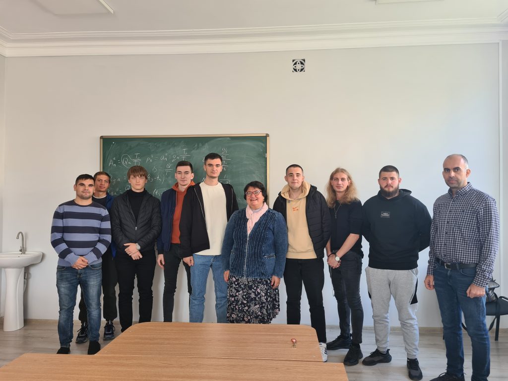 Assoc. prof. Dr. Galia Marinova with students from Technical University ...